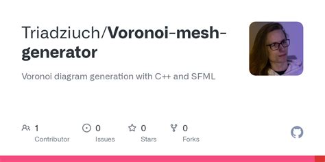Github Triadziuch Voronoi Mesh Generator Voronoi Diagram Generation With C And Sfml