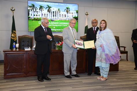 A Certificate Award Ceremony Of 122 Nmc And 37 Smc Nspp Home National School Of Public Policy