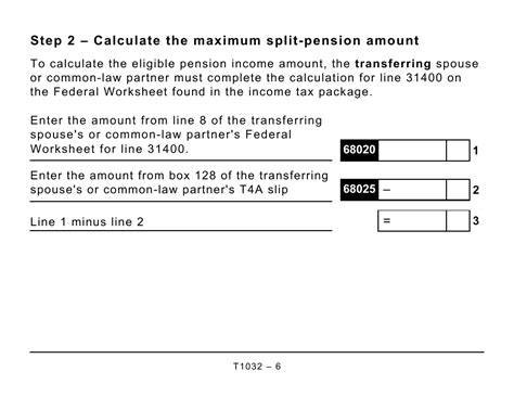 Form T1032 Fill Out Sign Online And Download Printable Pdf Canada