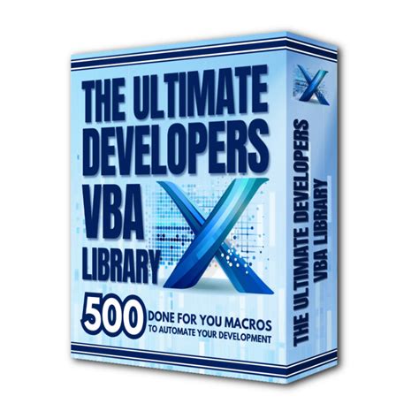 ultimate developers vba library excel for freelancers