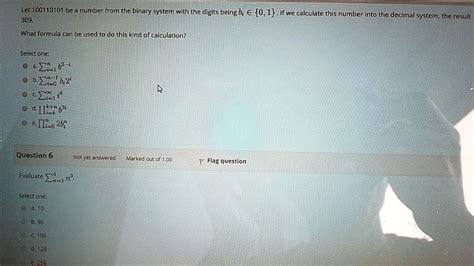 Let 100110101 Be A Number From The Binary System With The Digits Being