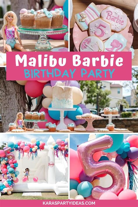 Malibu Barbie Birthday Party Artofit