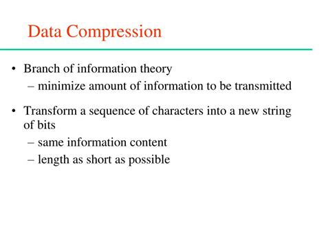 ppt multimedia systems lecture 6 basics of compression powerpoint