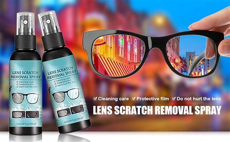 Glasses Scratch Remover 2pack Sunglass Scratch Remover Spray Lens