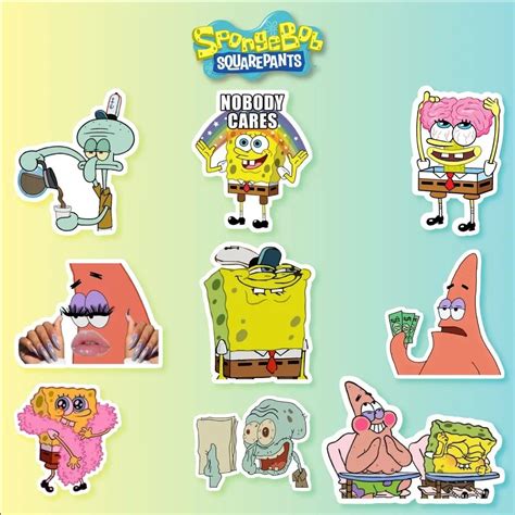 Spongebob Stickers Spongebob Squarepants Stickers