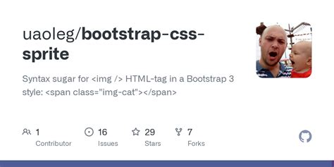 GitHub Uaoleg Bootstrap Css Sprite Syntax Sugar For HTML Tag In A