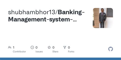 github shubhambhor13 banking management system using python and mysql