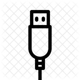 Usb A Connector Icon Download In Line Style