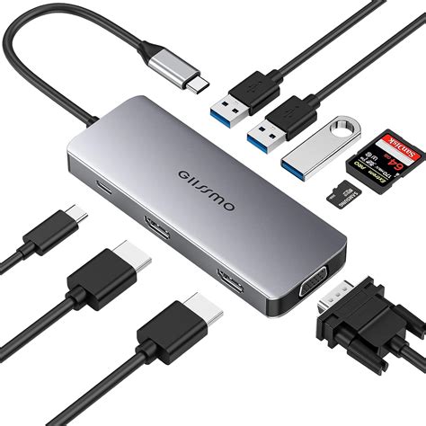 9 In 1 USB C Docking Station For Dual Monitor Nepal Ubuy