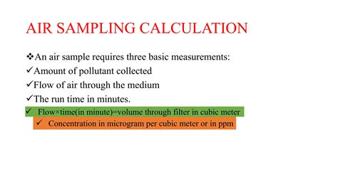 Air Sampling Methods Pptx Indoor Environmental Quality Home And Garden