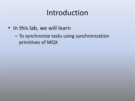 PPT LAB Task Synchronization PowerPoint Presentation Free Download ID