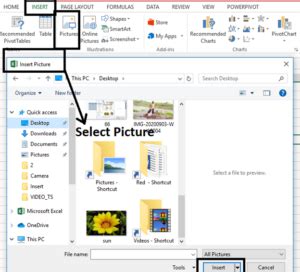 How To Insert Picture In Excel Excel Help