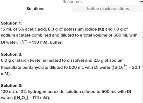 solved calculate the initial concentration for each solution