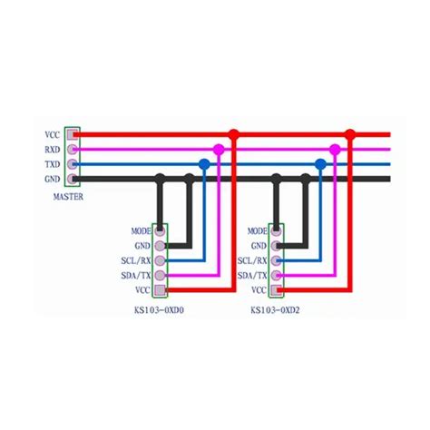 Taidacent Ultrasonic Sensor 1mm Accuracy Distance Measuring