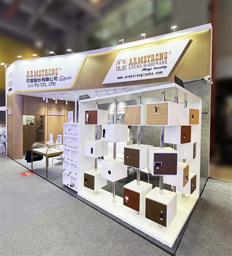 2024 Interzum Guangzhou Armstrong Hidden Door Lock Manufacturer