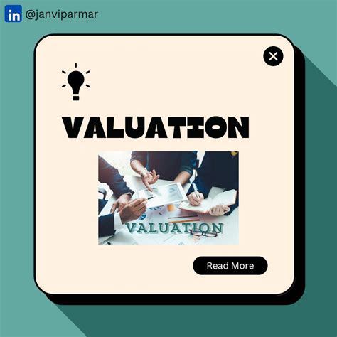 Janvi Parmar On Linkedin Valuation Finance Learnings Investmentbanking
