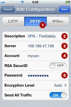 How To Set Up PPTP VPN On IPhone Or IPod Touch In IOS 6