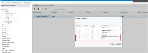 Add New Status Value And Set Enable Community