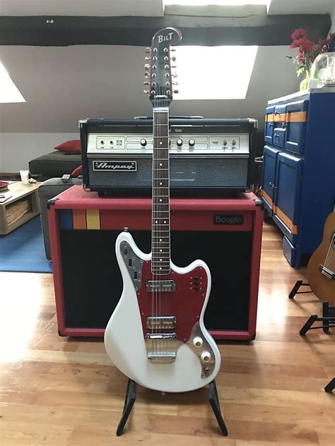 Bilt Relevator 12 Strings 2013 Arctic White Reverb