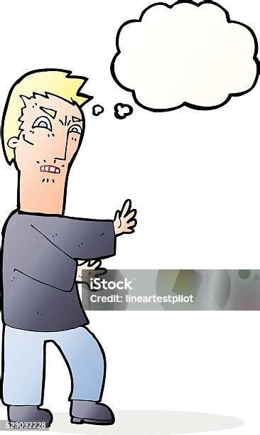 말풍선이 있는 화난 남자 만화 캐릭터 귀여운에 대한 스톡 벡터 아트 및 기타 이미지 귀여운 그리기 기이함 Istock