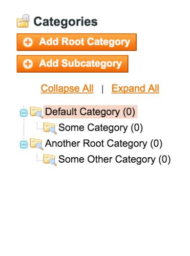 Magento Category Structure Siphor