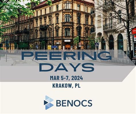 Benocs On Linkedin Peeringdays Peering Peeringmanagement Networkanalytics