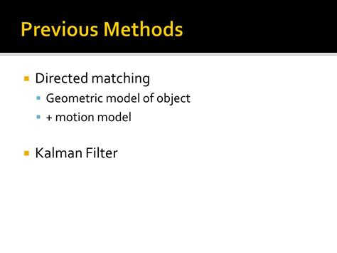 Ppt Condensation Conditional Density Propagation For Visual