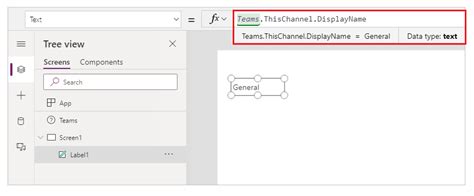use teams integration object power apps microsoft learn