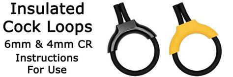 Insulated Cock Loop Instructions