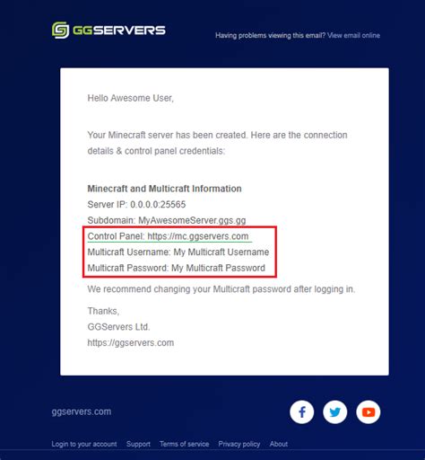 How To Access And Use Your Multicraft Panel Ggservers Knowledgebase
