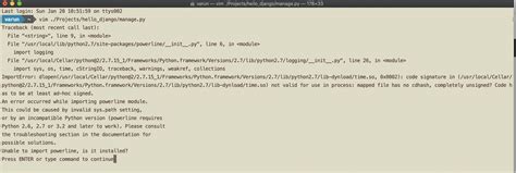Macos Unable To Setup Powerline For Vim Ask Different