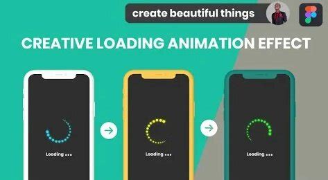 Creative Loading Animation Effect In Figma Figma Smart Animate