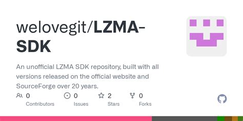 GitHub Welovegit LZMA SDK An Unofficial LZMA SDK Repository Built