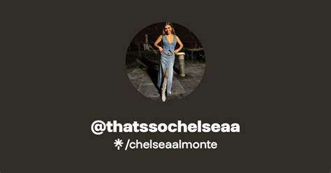 Thatsochelseaa Instagram Tiktok Linktree