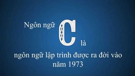 Ngon Ngu Lap Trinh C Game I M Nh N