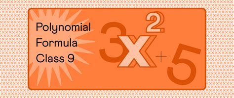 Cbse Class 9 Polynomials