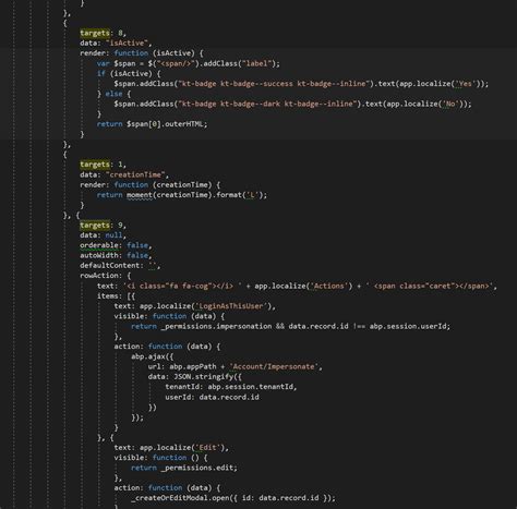 How Do I Override The Default Datatable To Display My Own Html Datatable Using Metronic Template