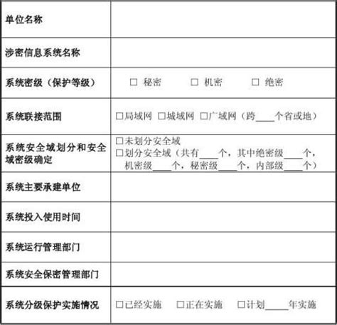 信息系统安全等级保护定级报告模板 范文118