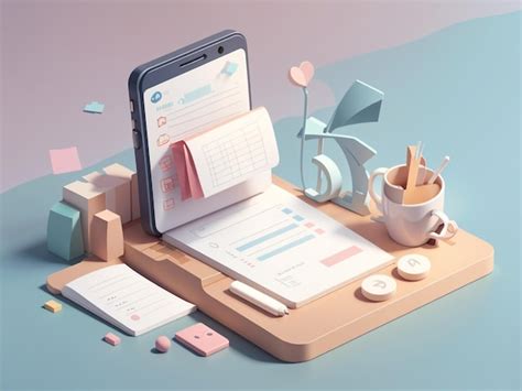 premium ai image efficient task management 3d task todo checklist