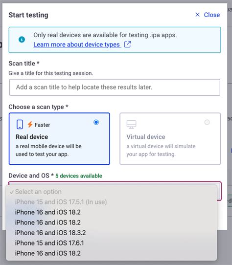 Live App Testing Level Access Help Center