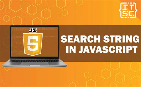 How To Search A String In Javascript Using Search Method
