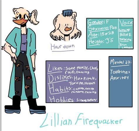 Lilian Firequacker Wiki Duck Tales Amino