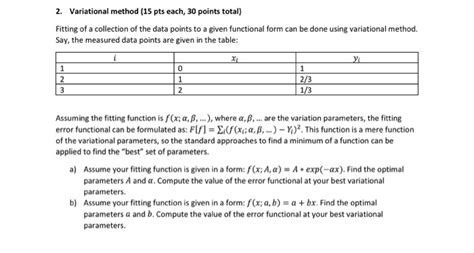 solved 2 variational method 15 pts each 30 points total