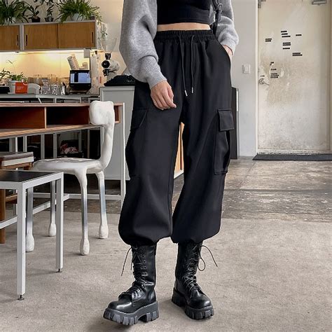 Fw나일론카고 투웨이 밴딩 카고팬츠 4컬러와이드핏조거핏기장별 고고싱