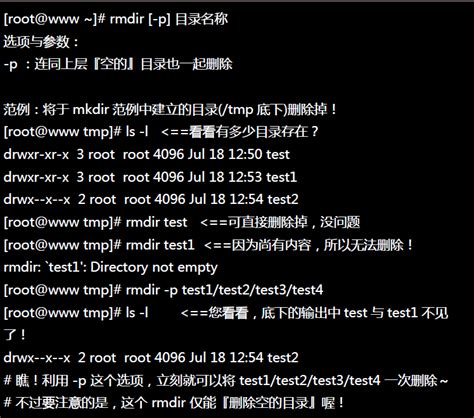 Linux Rm命令：删除文件或目录rm 怎么删除文件夹 Csdn博客