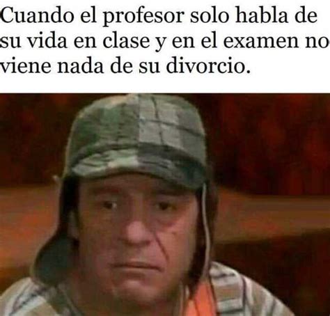 Cuando El Profesor Solo Habla De Su Vida En Clase Y En El Examen No