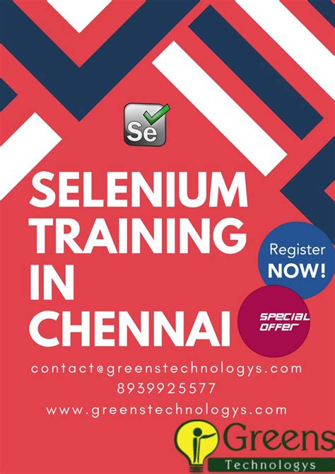 Selenium Training In Chennai Artofit