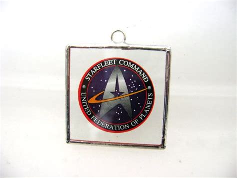 Star Trek Glass Pendant