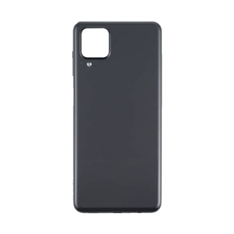 Samsung Galaxy A12 A125 Back Cover Black Mk Mobile