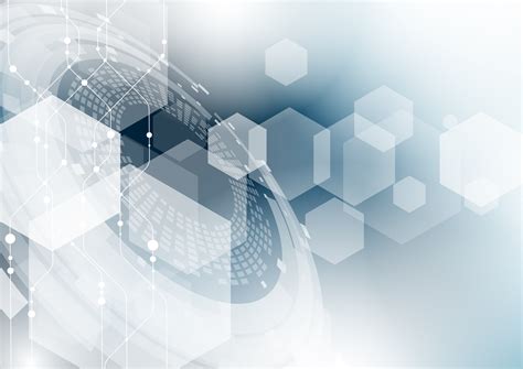 Abstract Technology Background With Hexagons 607140 Vector Art At Vecteezy